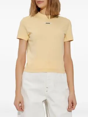 Jacquemus Logo T-shirt - Neutrals