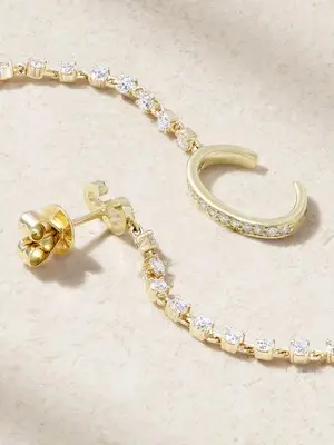 ANITA KO 18-karat Diamond Earring
