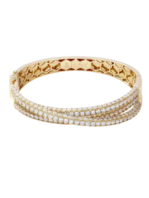 shay - SHAY 18-karat Gold Diamond Bangle