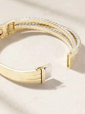shay - SHAY 18-karat Gold Diamond Bangle