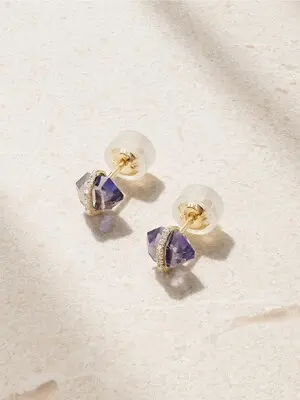 Purple Earrings