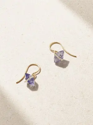 Small Purple Earrings