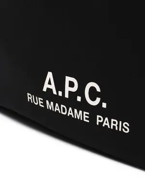 A.p.c. Journal Shoulder Bag - Black