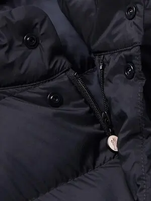 Moncler Slim-fit Logo-appliquéd Quilted Nylon Down Jacket - Blue