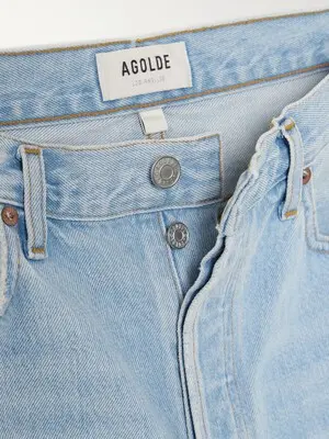 AGOLDE 90s Mid-rise Straight-leg Jeans - Blue