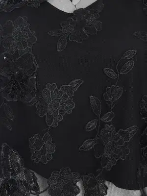 ROTATE BY BIRGER CHRISTENSEN Mesh Floral Top