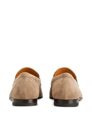 TOD'S Pashmy Leather Loafers - Neutrals