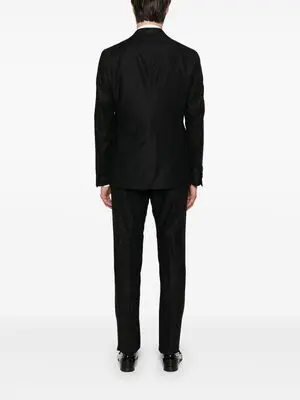 Tagliatore Single-breasted Dinner Suit - Black