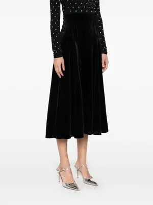 Norma Kamali Grace Midi Skirt