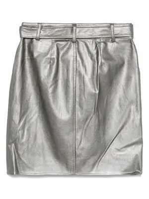 Dkny Belted Mini Skirt