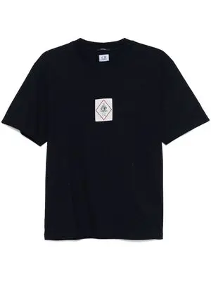 C.P. COMPANY Logo-patch T-shirt