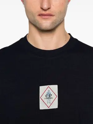 C.P. COMPANY Logo-patch T-shirt