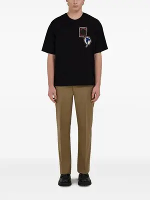 FERRAGAMO Cotton Trousers