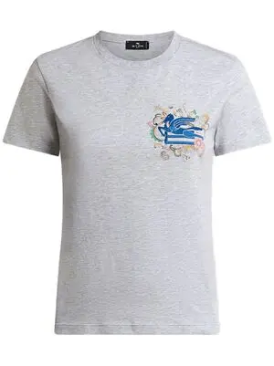 Etro Embroidered Pegaso T-shirt