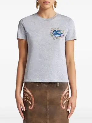 Etro Embroidered Pegaso T-shirt