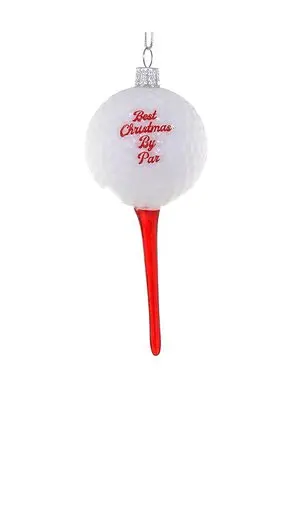 CODY FOSTER & CO Best Christmas Par Ornament In White - N,a
