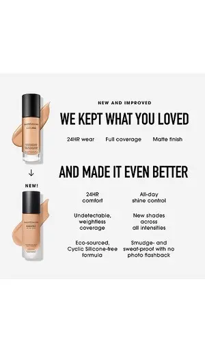 BAREMINERALS Bare Pro 24 Hour Matte Perfection Liquid Foundation - Fair 12 Cool