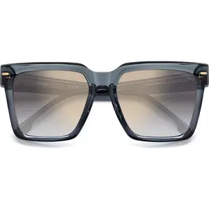 Carrera Eyewear 56mm Gradient Square Sunglasses - Grey/ Grey