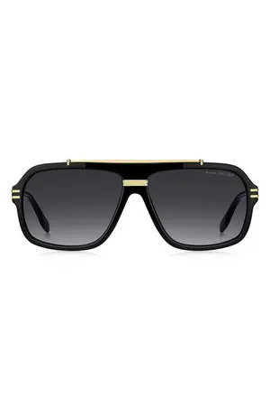 Marc Jacobs 58mm Flat Top Sunglasses