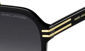 Marc Jacobs 58mm Flat Top Sunglasses