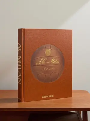 Assouline Ac Milan Edition Hardcover Book - Brown