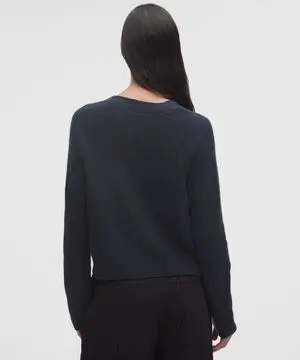 Lululemon Slim-fit Cashmere Cardigan