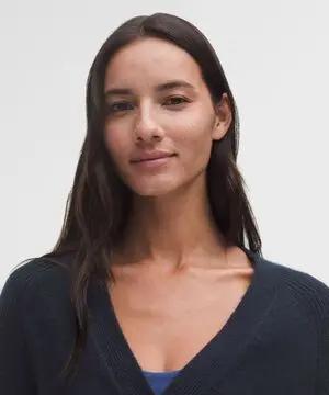 Lululemon Slim-fit Cashmere Cardigan