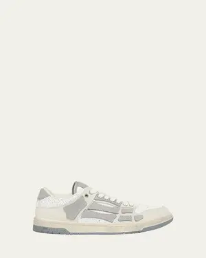 Amiri Skeleton Crystal Low-top Sneakers