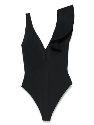 Johanna Ortiz Boleros Y Veleros Swimsuit - Black