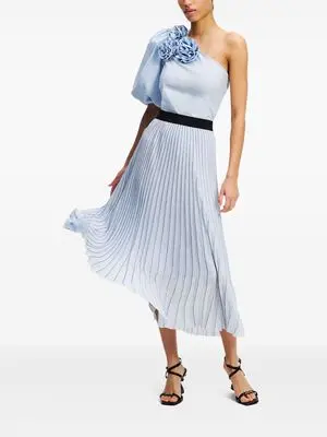Karl Lagerfeld Pleated Midi Skirt