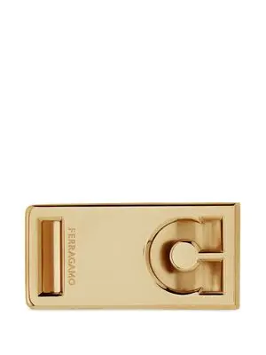 FERRAGAMO Brass Money Clip - Gold