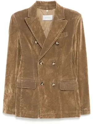 Max Mara Flocked Blazer