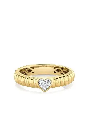 ANITA KO 18k Yellow Zoe Diamond Ring - Gold