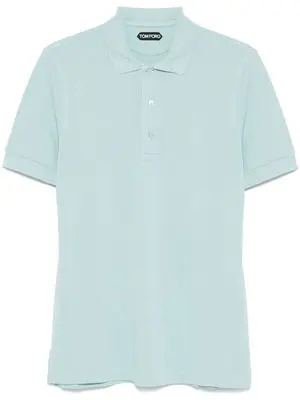 TOM FORD Embroidered-logo Polo Shirt