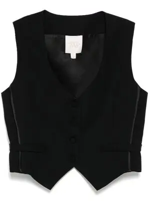 Twp Button Detailed Vests For Women