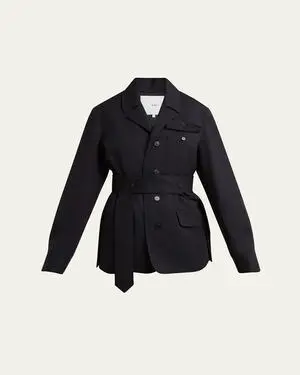 SETCHU Travel Safari Jacket - Navy