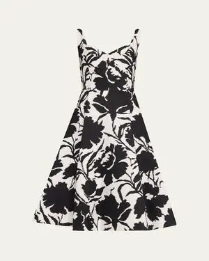 Michael Kors Bustier A-Line Dress - Blackoptw | Editorialist
