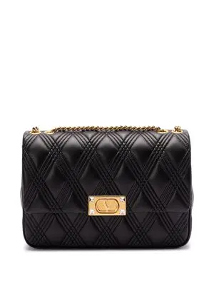 Valentino Garavani Leather Shoulder Bag - Black