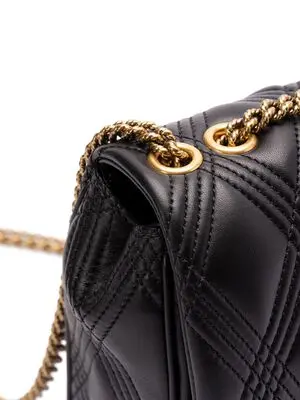 Valentino Garavani Leather Shoulder Bag - Black