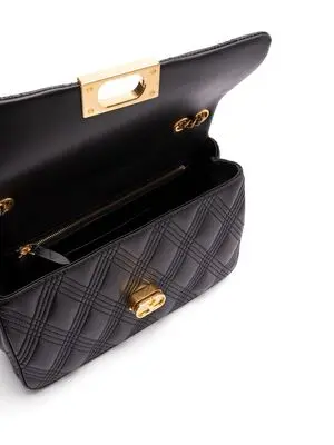 Valentino Garavani Leather Shoulder Bag - Black