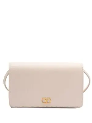Valentino Garavani Mini Vlogo Signature Shoulder Bag - Neutrals