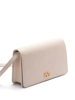 Valentino Garavani Mini Vlogo Signature Shoulder Bag - Neutrals