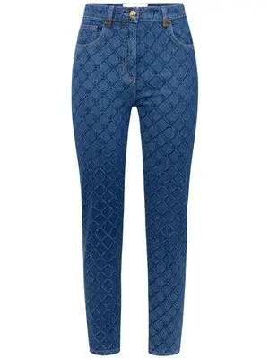 Elisabetta Franchi Printed Jeans For Women