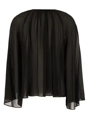 Michael Kors Georgette V-neck Blouse