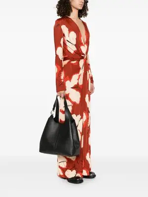 COCCINELLE Leather Tote Bag - Black