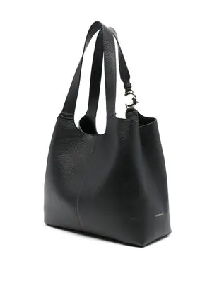 COCCINELLE Leather Tote Bag - Black