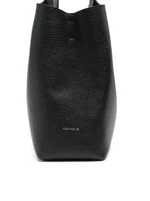 COCCINELLE Leather Tote Bag - Black
