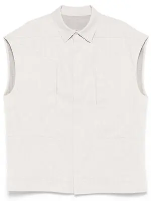 Rick Owens Jumbo Sleeveless Jacket - Neutrals
