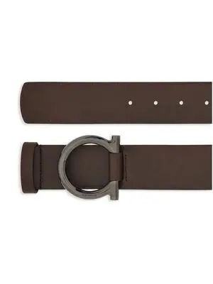 FERRAGAMO Gancini Leather Belt