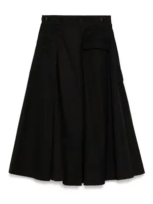 UNDERCOVERISM Layered Pleated Skirt
